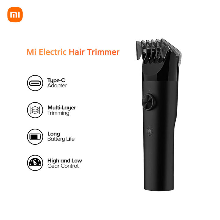 Xiaomi Mijia LFQ02KL Electric Hair Trimmer Clipper Wireless Ceramic ...