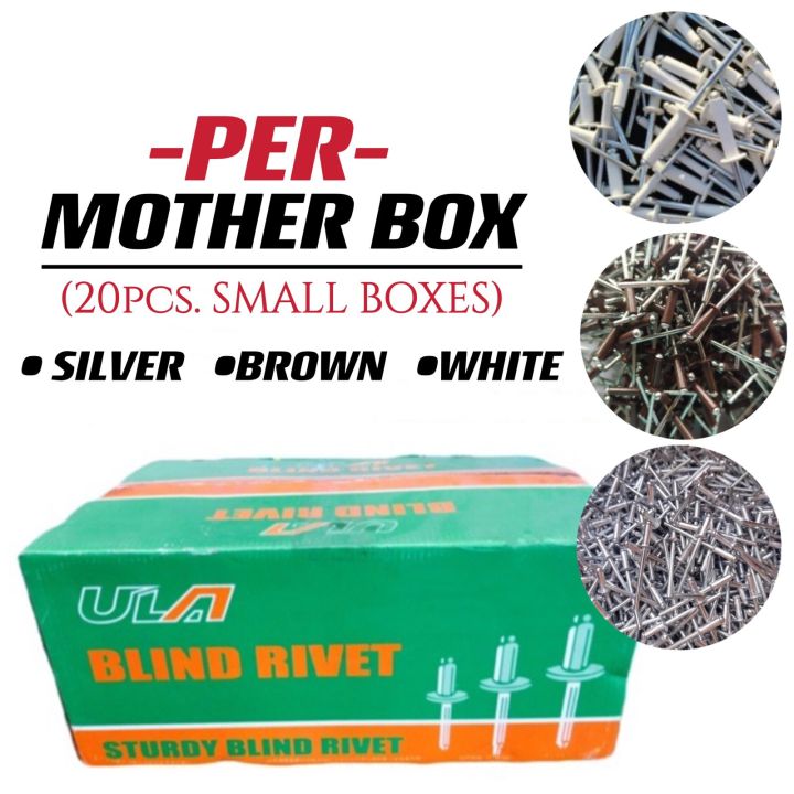 Blind Rivet PER MOTHER BOX (20pcs.) | Lazada PH