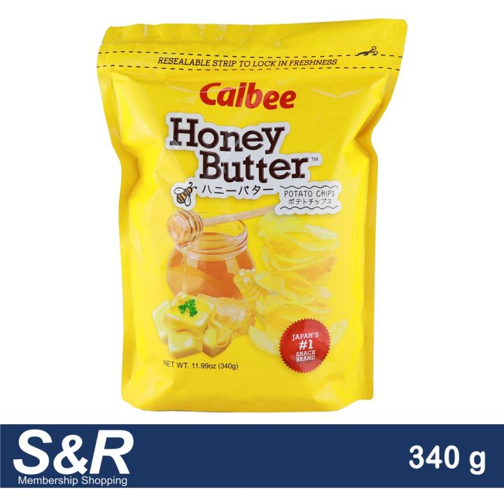 Calbee Honey Butter Potato Chips 340g * | Lazada PH