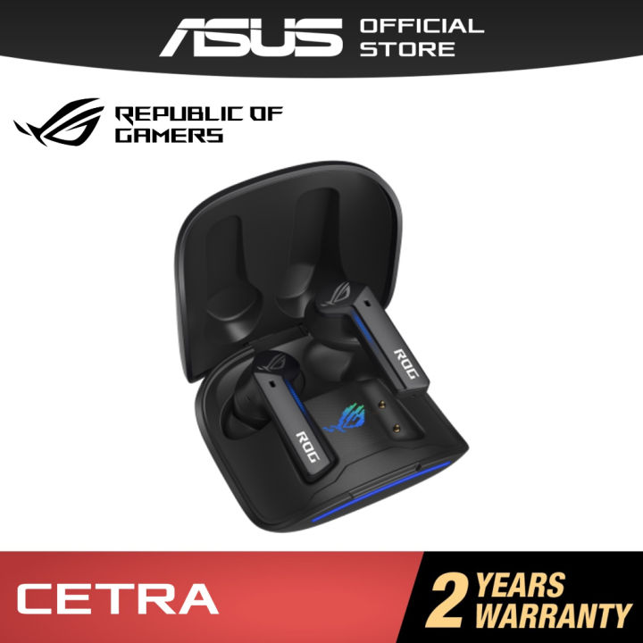 ROG Cetra True Wireless Gaming Headphone TWS Low Latency Active Noise ...