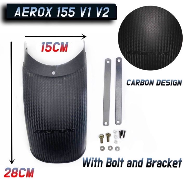 Motorcycle Front Mud guard Fender Aerox 155 V1 V2 Aerox 2021 | Lazada PH