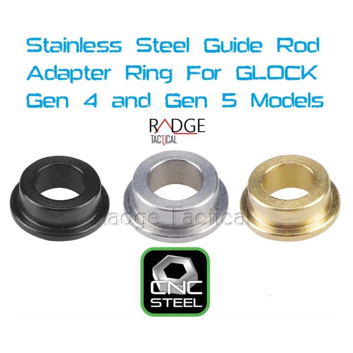 Stainless Steel Guide Rod Adapter Ring For G-LOCK Gen 4 and Gen 5 ...