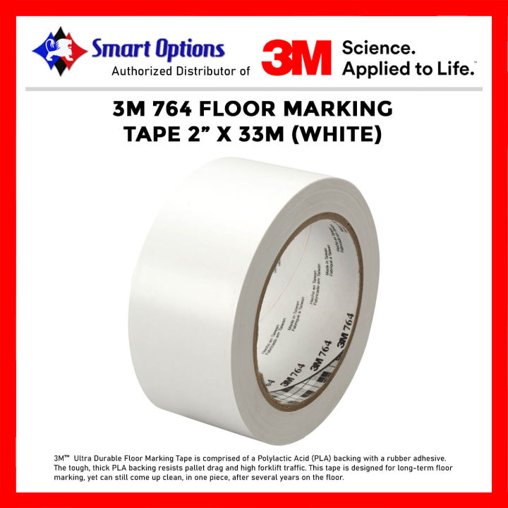 3m 764 Floor Marking Tape 2 inch x 33M Different Colors | Lazada PH