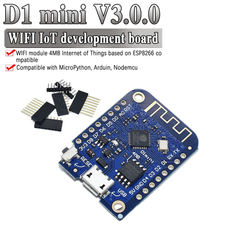 Wemos D1 Mini V3 0 0 Wifi Internet Of Things Development Board Based