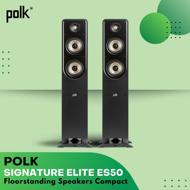 Polk Audio Signature Elite Series ES50 Floorstanding Speakers (tower ...
