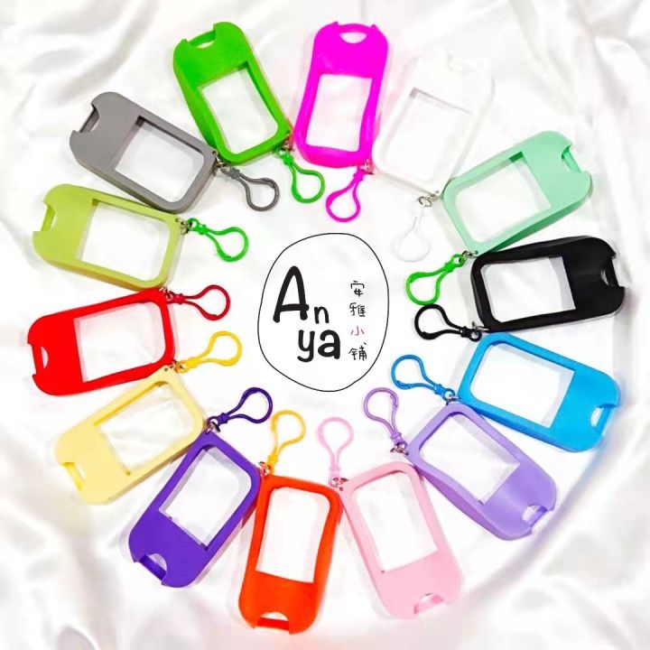 [ANYA] Hand Sanitizer Spray Silicone Holder Cover With Twisted Empty ...