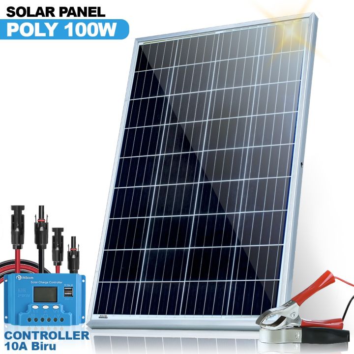Solar Photovoltaic Module Panel Surya Solar Panel mono 100 Watt Dengan ...