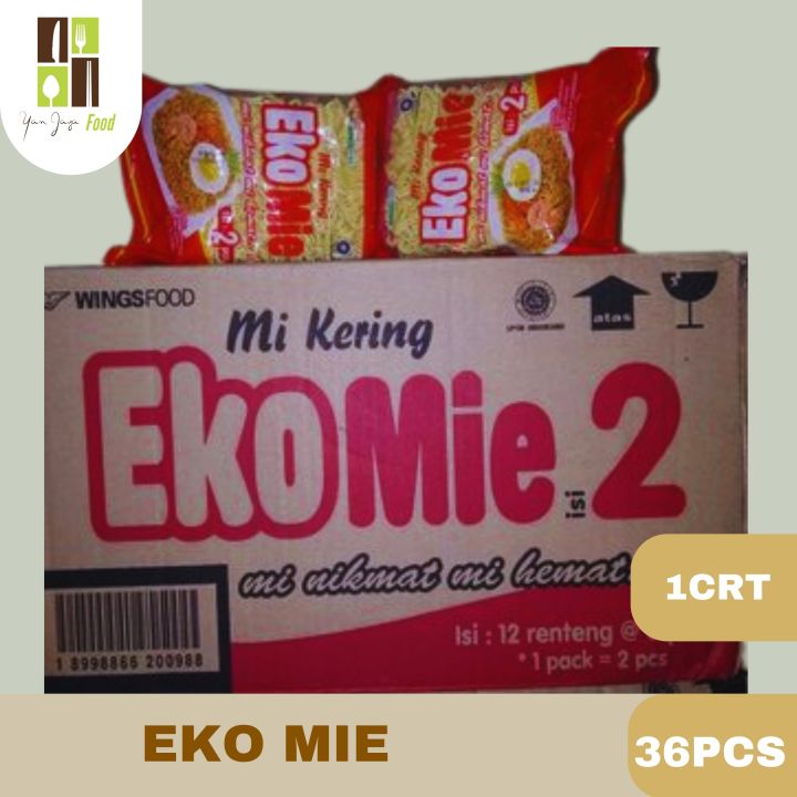 Eko Mie / Mie Kering / Mie Hemat / Kemasan [ Isi 2 Pcs ] 1 CRT | Lazada ...