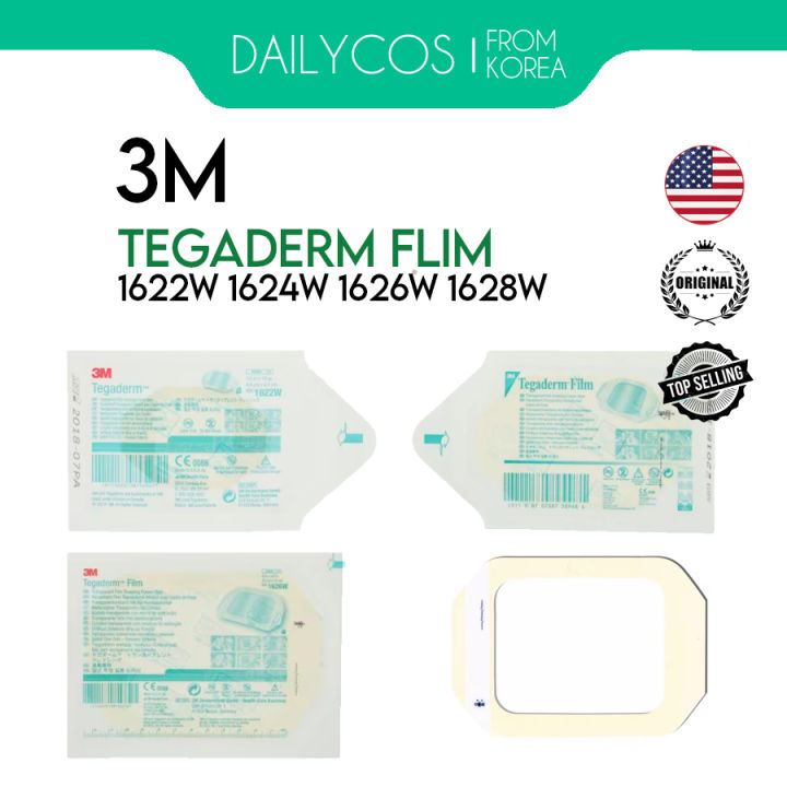 [3M] Tegaderm Transparent Band-Aid Tegaderm Film Dressing / 1622w ...
