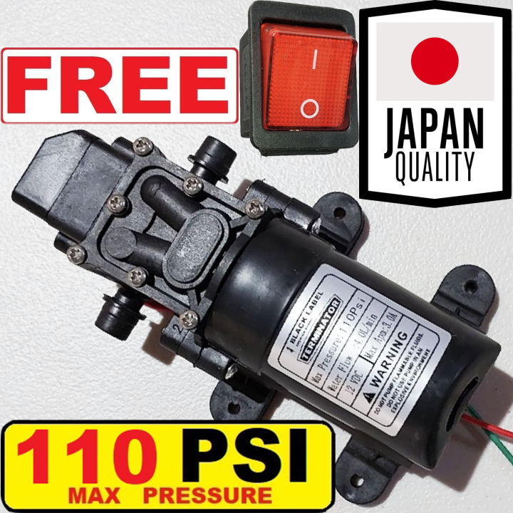 PUMP with MOTOR for Electric Rechargeable Knapsack Sprayer 12V ...