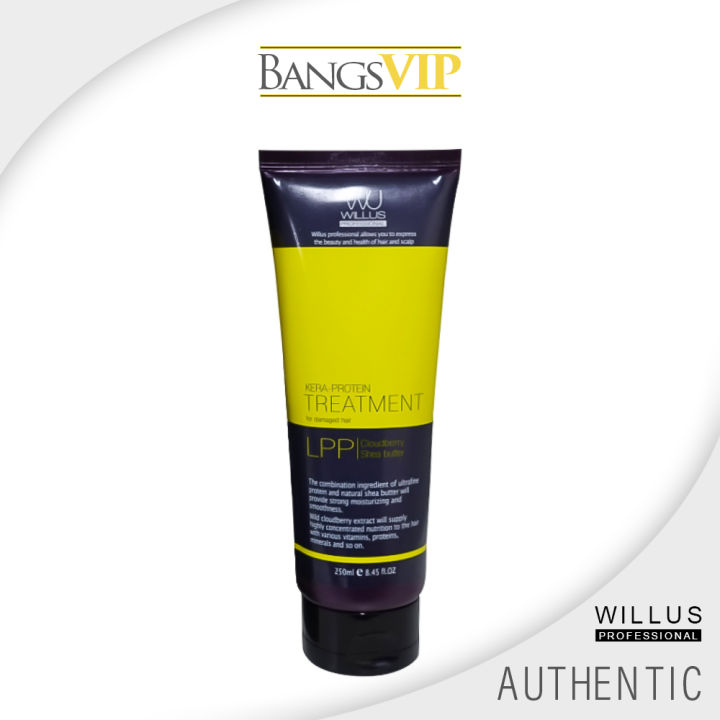 WILLUS KERA PROTEIN TREATMENT (Tony & Jackey) 250ml bangsvip | Lazada PH