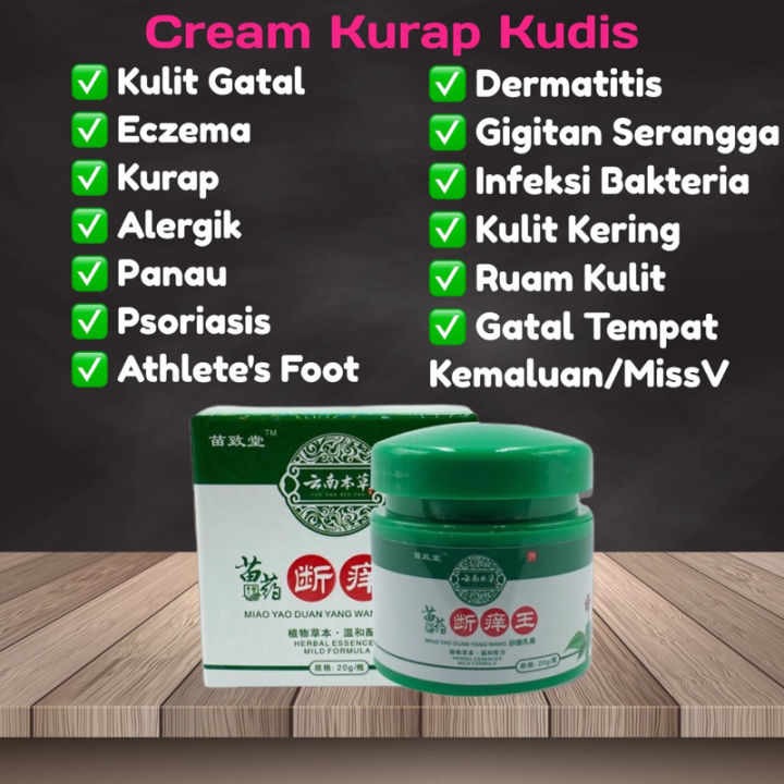 Krim Kurap Kudis Psoriasis Ekzema Panau Fungus Gatal Eczema Scabies ...