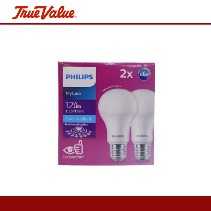 Philips Gen8 LED Bulb 12W Cool Daylight Twin Pack | Lazada PH