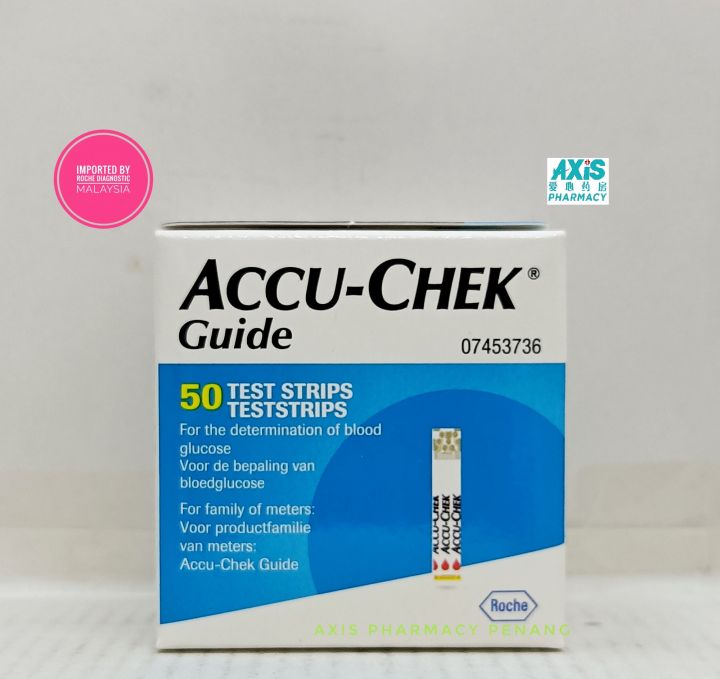 [NEW PACKAGING] ACCU-CHEK GUIDE TEST STRIP | Lazada