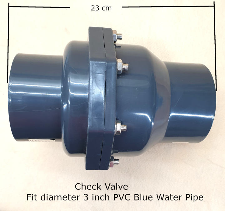 Check Valve Diameter 3 inch ONe Way Flow Valve Horizontal Mount ...