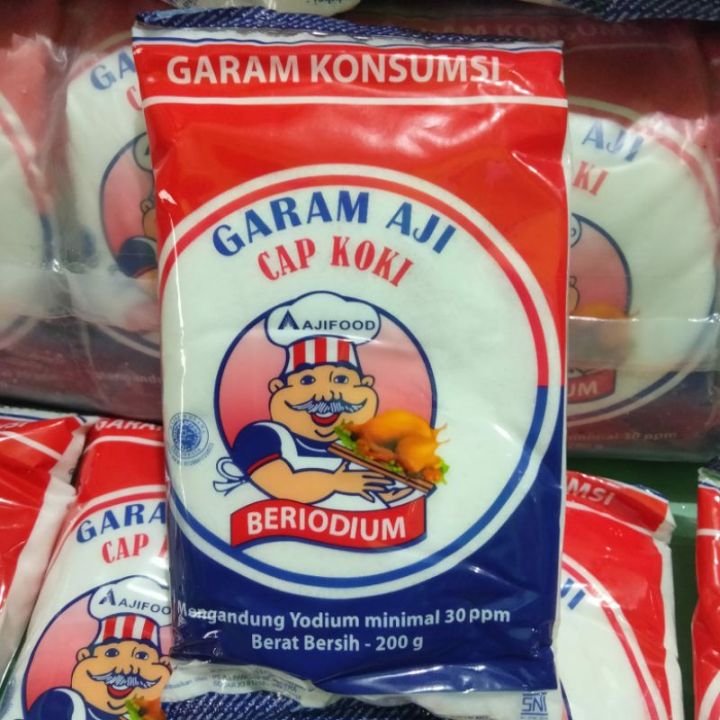 SMK.F413 - Garam Meja Aji Cap Koki 200 gr | Lazada Indonesia