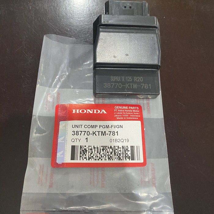 A CDI ECU ECM PGM FI Unit Comp F1 Injek Motor Honda Supra X 125 KTM ...