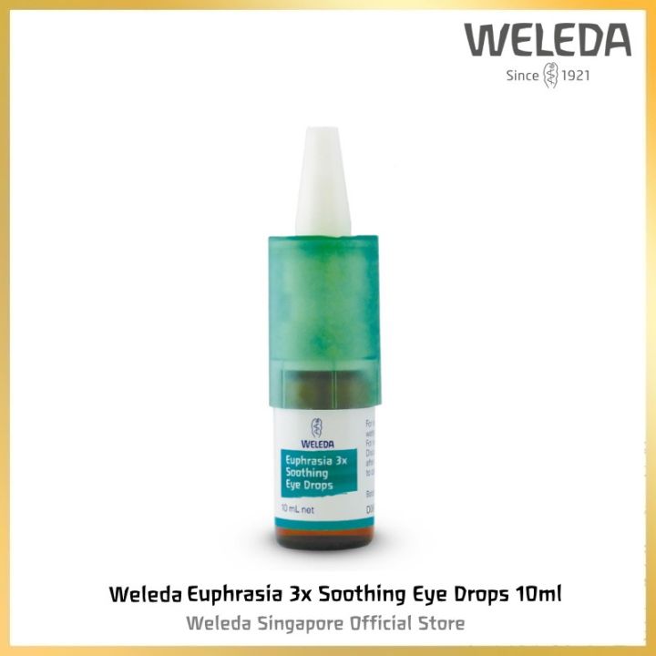 Weleda Euphrasia 3x Soothing Eyedrops 10ml | Lazada Singapore