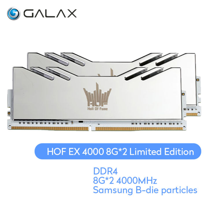 Galaxy RAM HOF EX 3200เมกะเฮิร์ตซ์4266เมกะเฮิร์ตซ์4000เมกะเฮิร์ตซ์ DDR4 DRAM DDR5เดสก์ท็อป ...