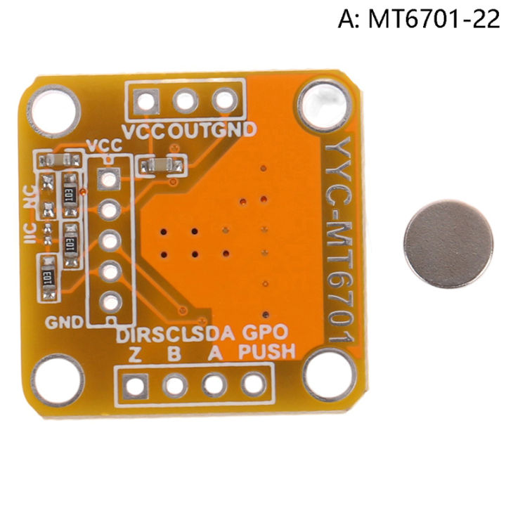 PHYTR HOT Magnetic Encoder MT6701 Magnetic Induction Angle Measurement ...