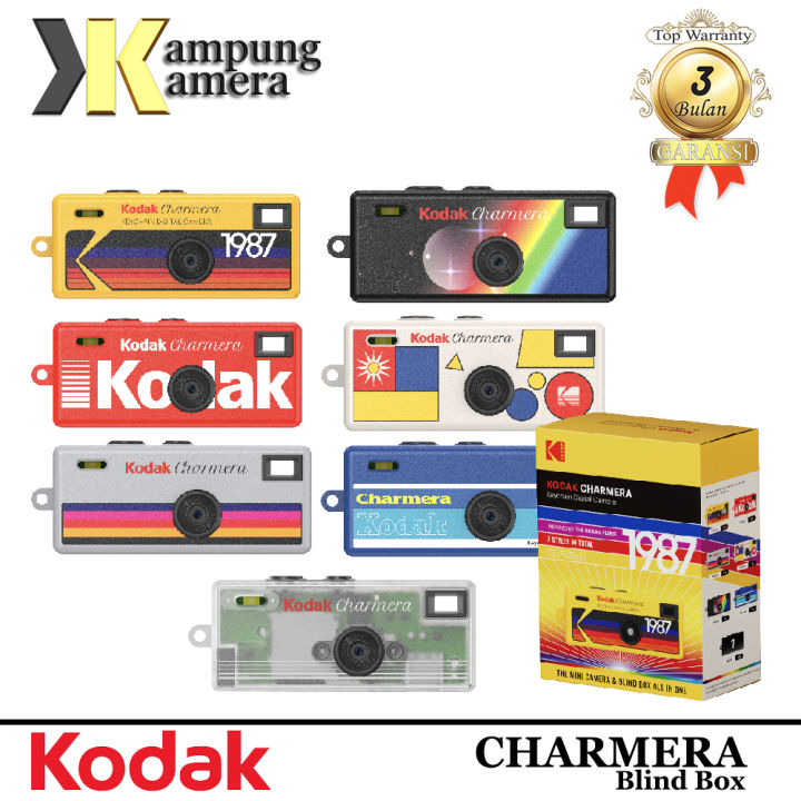 Kodak Charmera KeyChain Toys Mini Digital Camera (Random Style BLIND ...