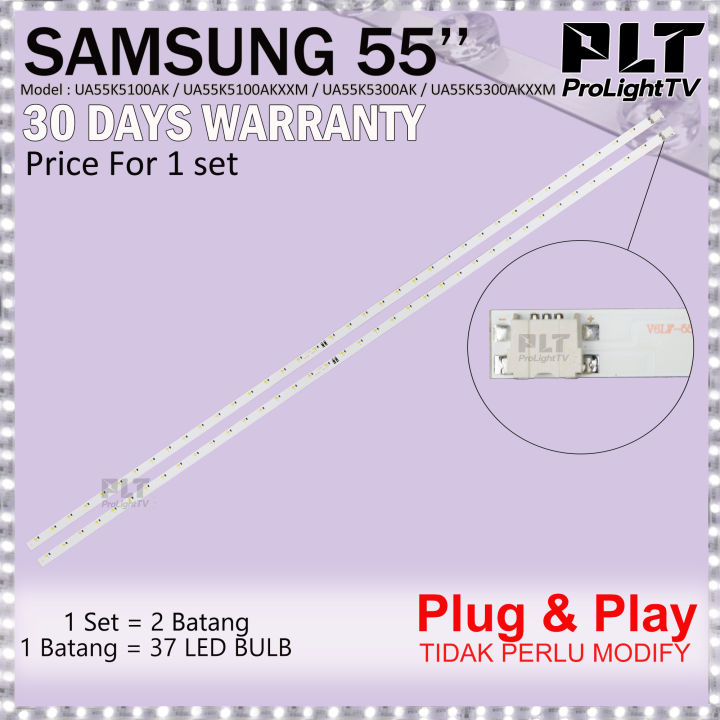 SAMSUNG 55" LAMPU TV UA55K5100AK / UA55K5100AKXXM / UA55K5300AK ...