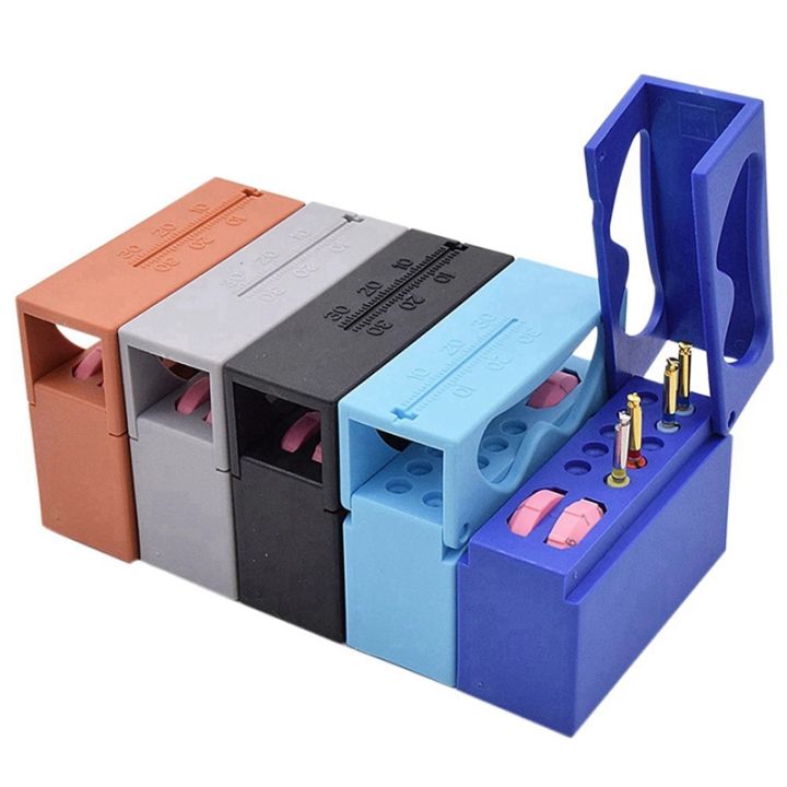 3X Dental 10 Holes Files Holder with Memory Autoclavable Box Endodontic ...