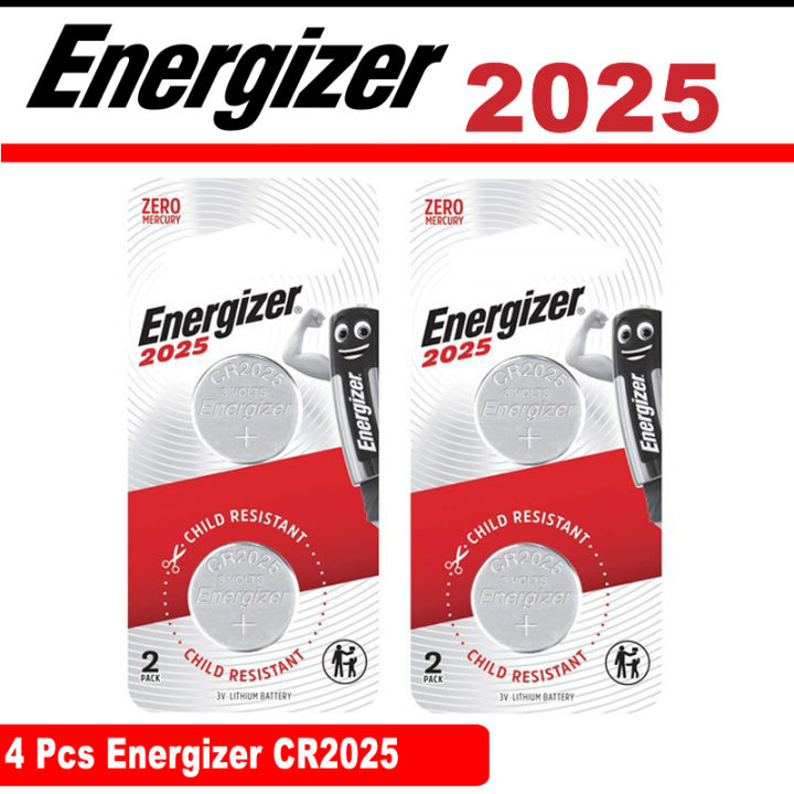 Energizer CR2025 2025 Lithium Coin Battery 2pcs / card | Lazada Singapore