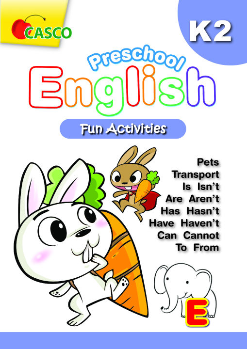 Preschool English Fun Activities K2 Book E | Lazada Singapore