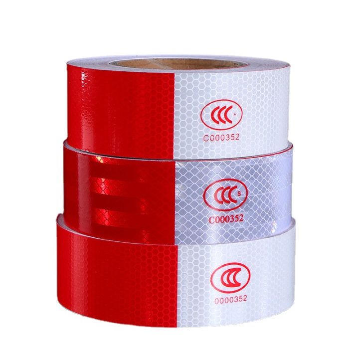 30M Truck Arrow Reflective Tape Safety Warning Marker Sticker ...