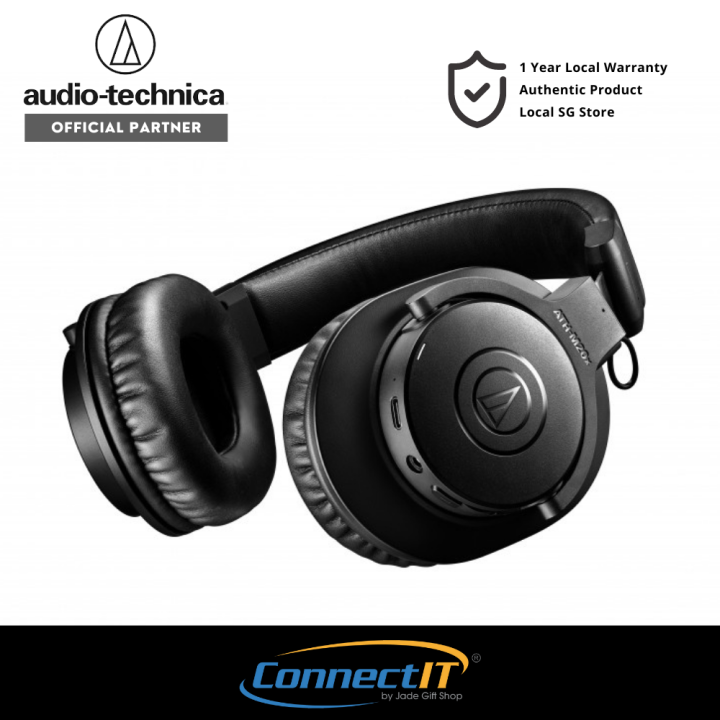 Audio-Technica ATH-M20xBT Wireless Professional Monitor Headphones With ...
