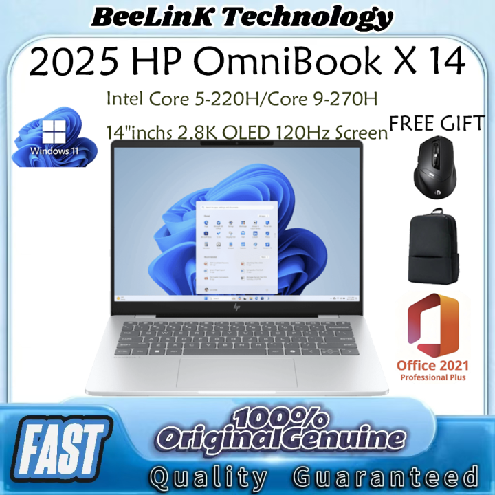 【HP Local Warranty】2025 HP OmniBook X 14 Laptop | StarBook Pro 14 ...