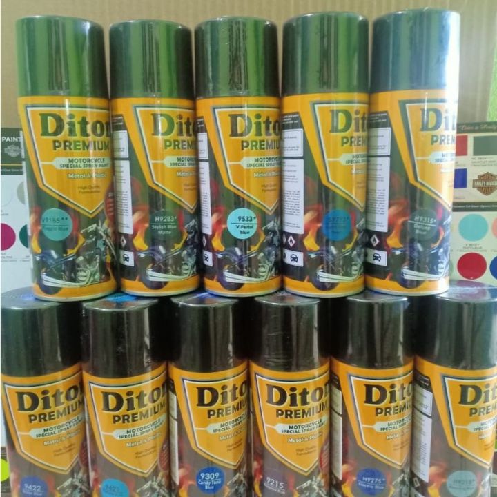 DITON Premium Pilok Pilox Warna Biru / Blue ( Biru Metalik, Boxer Blue ...