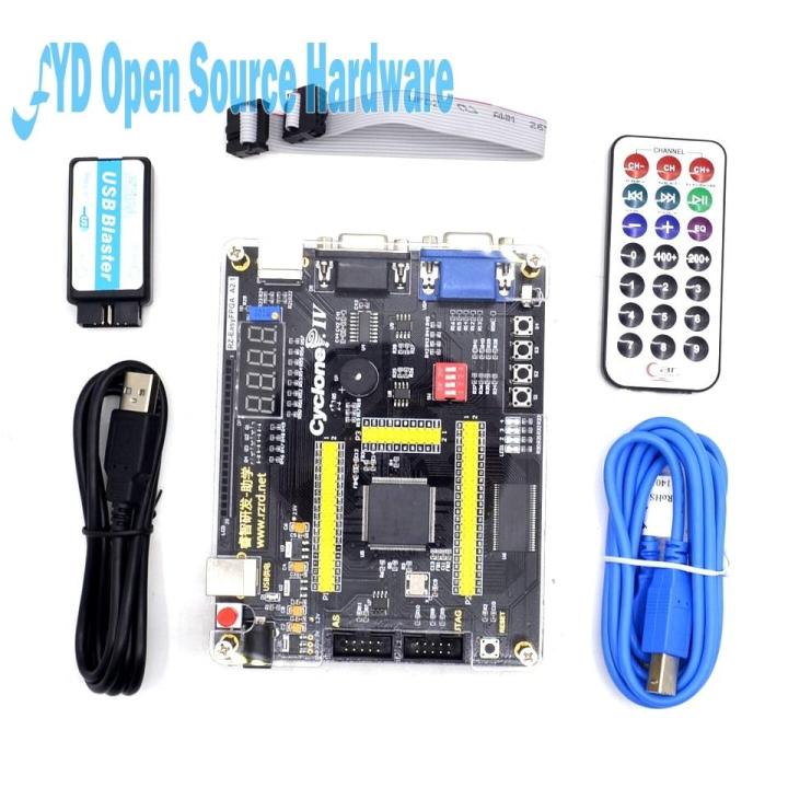 ALTERA Cyclone IV EP4CE6 FPGA Development Kit Altera EP4CE NIOSII FPGA Board and USB Blaster ...