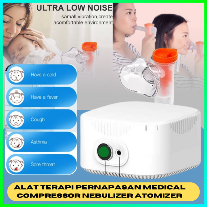 TOP PRODUK YUVNICE Alat Terapi Pernafasan Uap Medical Compressor ...