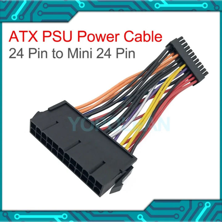 New 24 pin to 24 pin ATX PSU Power supply cable for Dell Optiplex 760 ...