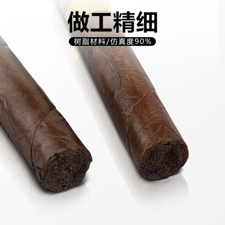 Simulation of cigar resin cigar model cigar ornaments Cuban cigars shot ...