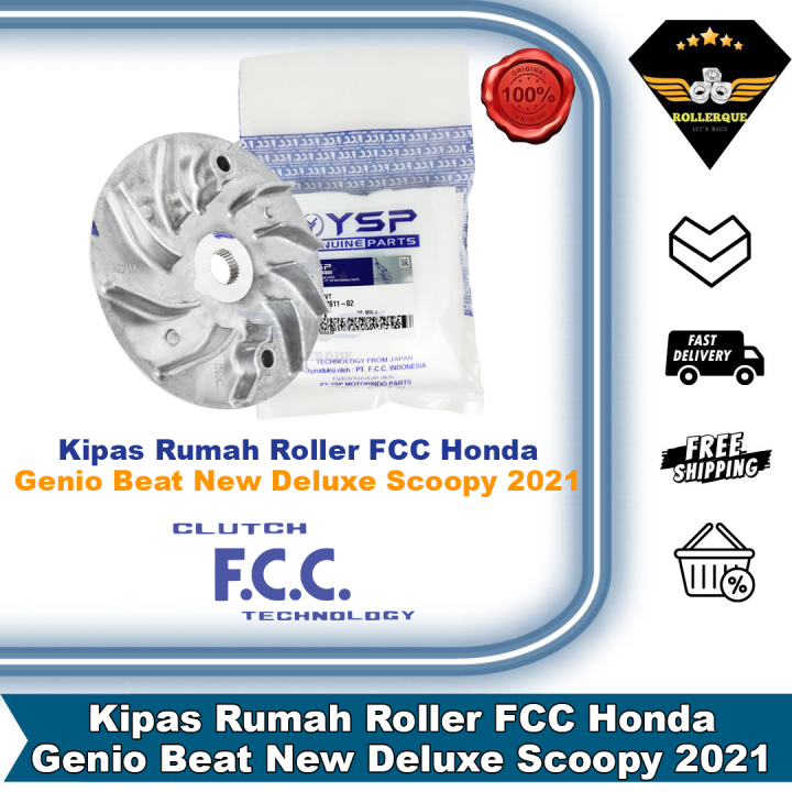 Kipas Lawan Rumah Roller Genio Beat New Deluxe 2020 Scoopy 2021 up Old New K0J Clutch FCC ...