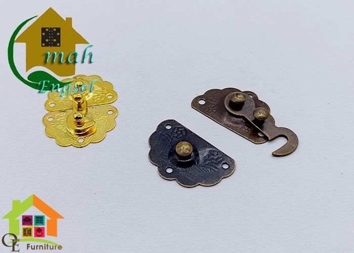Kunci Pengait Box Kunci Kotak Perhiasan Furniture Ukuran 3.4 cm Latch ...