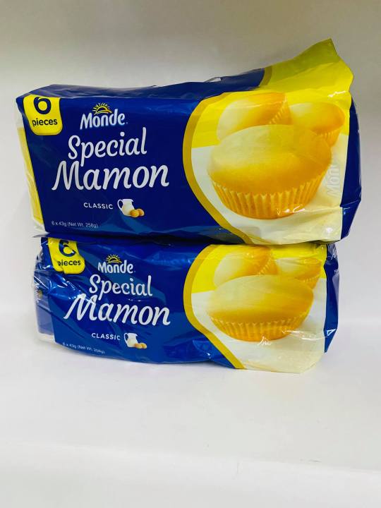 2pcks Monde special mamon classic 6pcs x 43g | Lazada PH