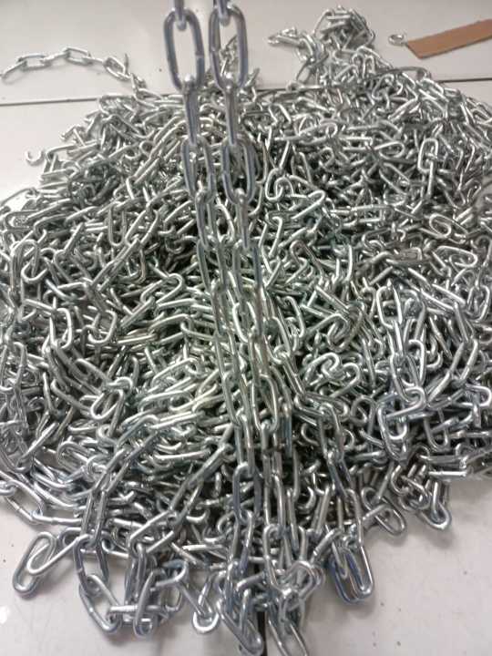 Rantai 1 ,2,3,4,5,6,7,8,9 dan 10 meter ukuran rantai 1/8 (3 mm) rantai ...