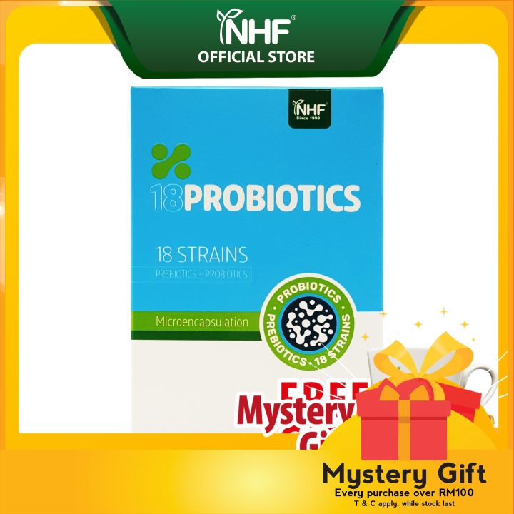 NHF 18 Strains Probiotics & Prebiotics (3g x 30 Sachets) | Lazada