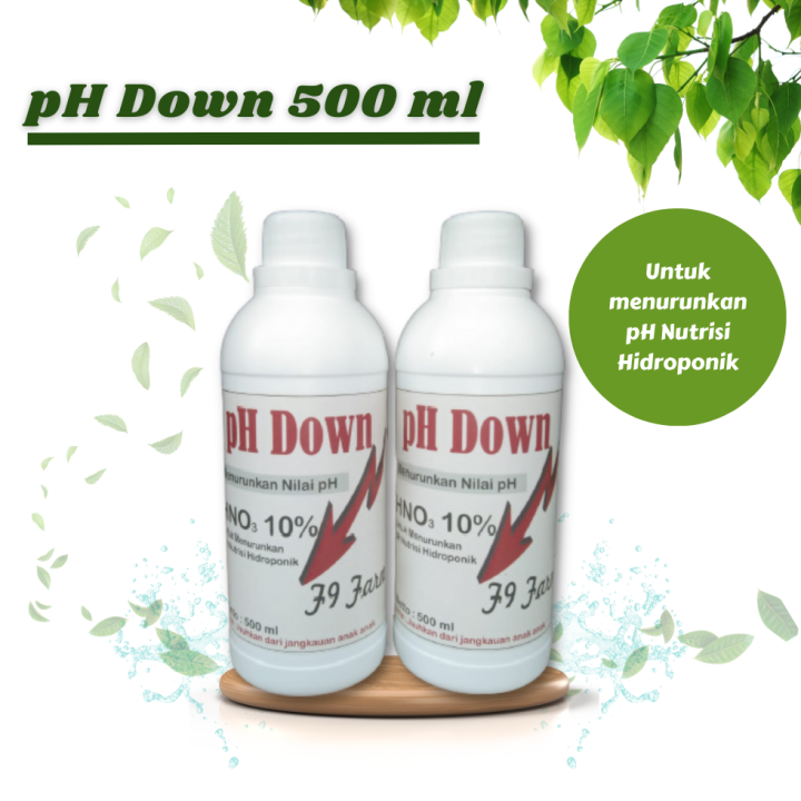pH Down Nutrisi Hidroponik 500 ml | Lazada Indonesia