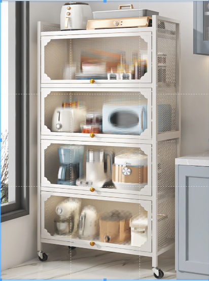 Kitchen Rack Microwave Rack Kitchen Dapur Organizer Narrow Space Rack ...