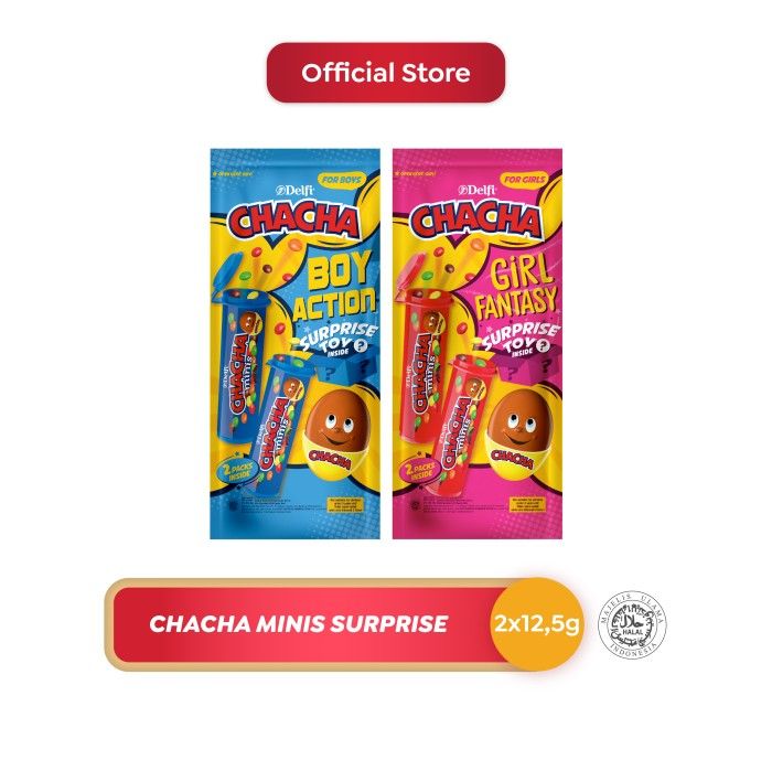 Chacha Permen Cokelat Minis Surprise 2 x 12,5 g | Lazada Indonesia