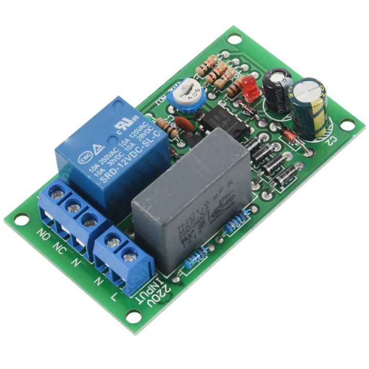 220v Relay Board Power On Time Delay Circuit Module Corridor Switch Stair Light D1b5