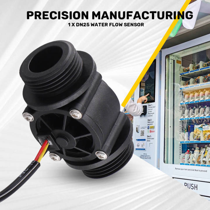 (WPSJ) DN25 FS400A G1'' Water Flow Sensor Hall Flowmeter Meter Counter ...