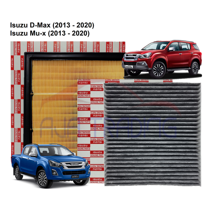Combo Air Filter and Charcoal Cabin Filter for Isuzu D-Max 3.0L / Mu-x ...
