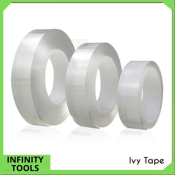 Ivy Grip Tape Double Tape Multifungsi Adhesive Nano Reusable Tape ...