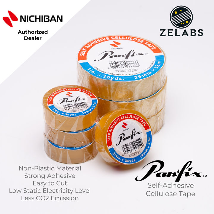 Nichiban Panfix Self-Adhesive Cellulose Tape (33 meters) - PCT | Lazada PH